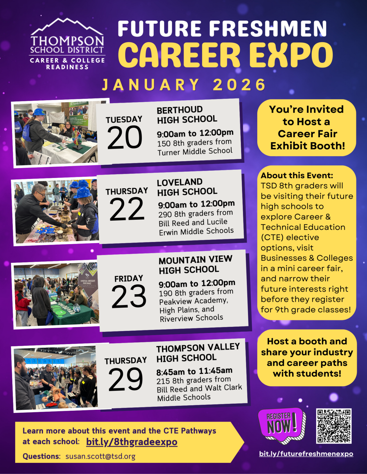 Future Freshmen Career Expo at Mountain View High School - NoCO Inspire